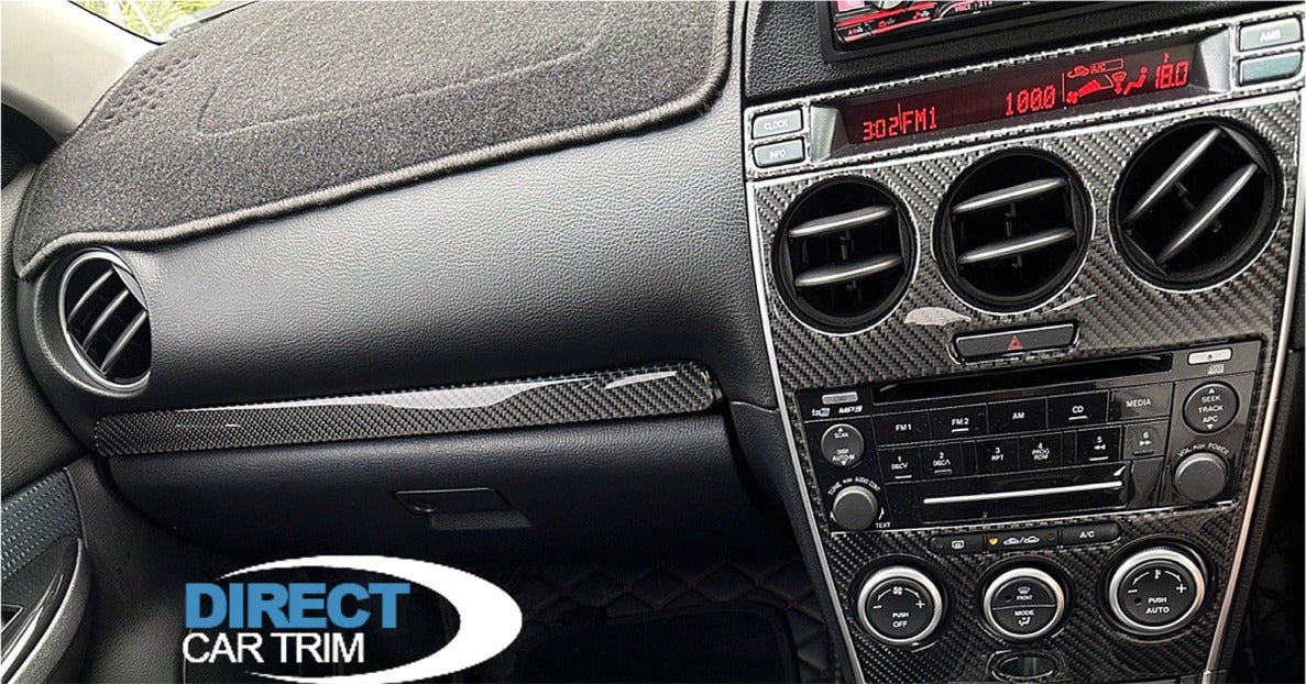 Automotive Custom Dash Trim Kit | Real Carbon Fiber | Wood | Aluminum
