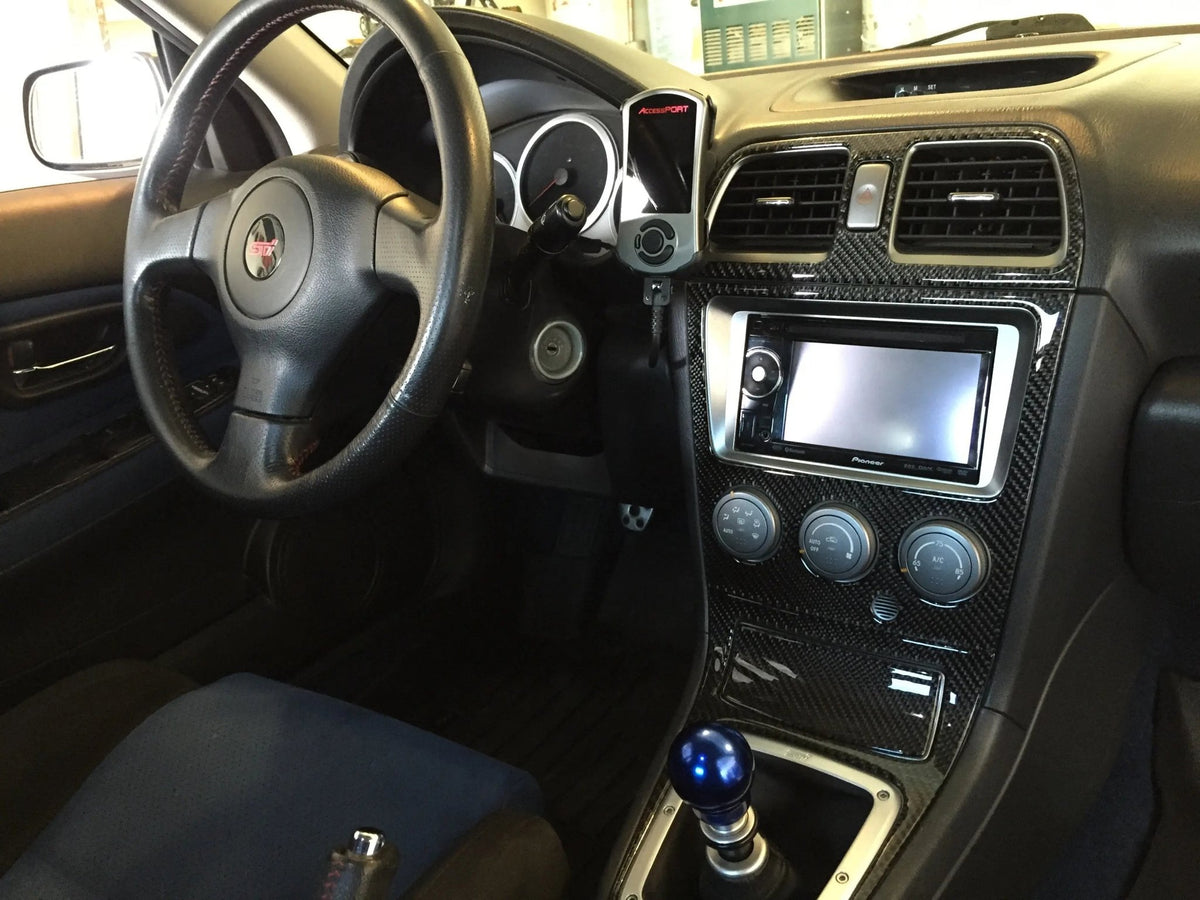 Subaru Impreza WRX STI Real Carbon Fiber Interior Dash Kit